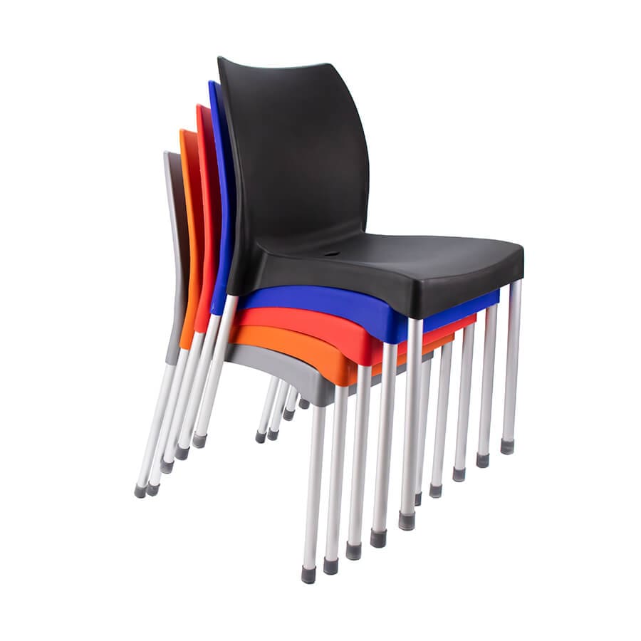 Kenchair 2027: Armless Seating with Aluminum Legs | shop.kenpoly.com