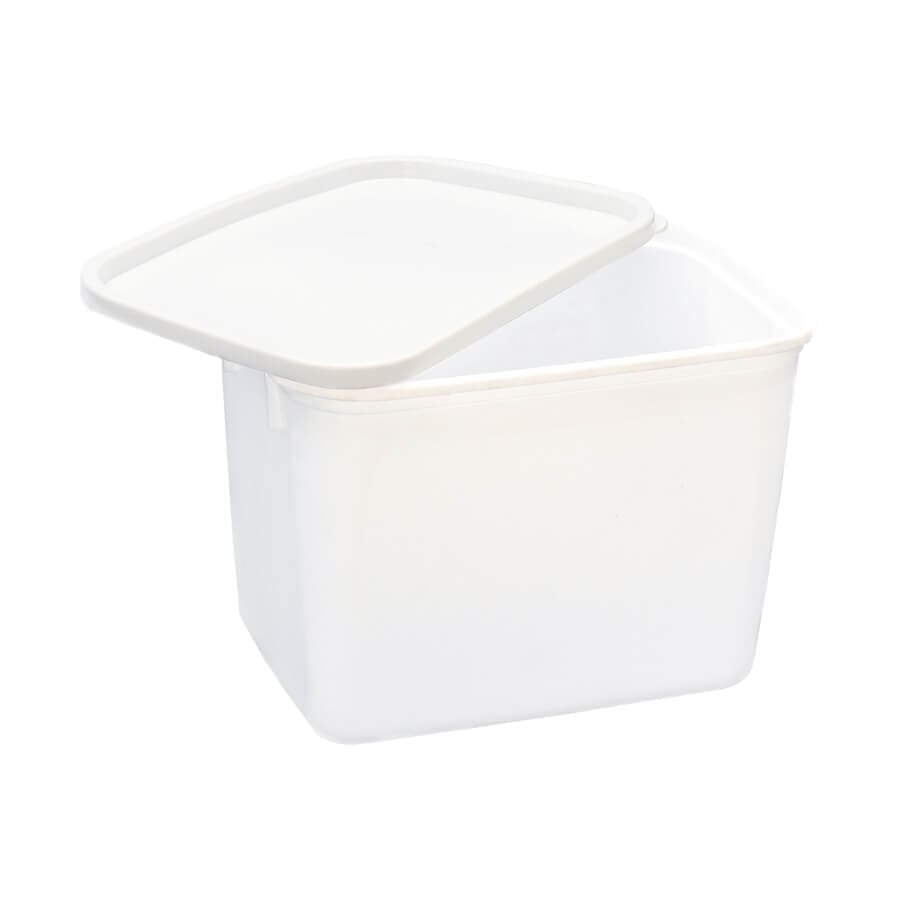 RECTANGLE CONTAINER 4 LTR - WHITE | Best Plastic Products | Kenya